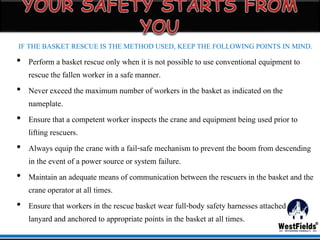 Rescue at heights westfields 2017 | PPTX