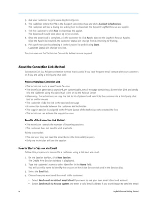 LogMeIn Rescue: Getting Started Guide | PDF