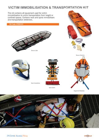 Rescue kit - Lifegear Safetech | PDF