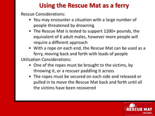 Rescue Mat Users Guide Rev1 | PPT