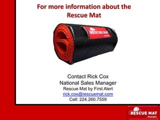 Rescue Mat Users Guide Rev1 | PPT