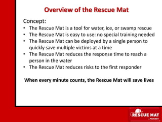 Rescue Mat Users Guide Rev1 | PPT