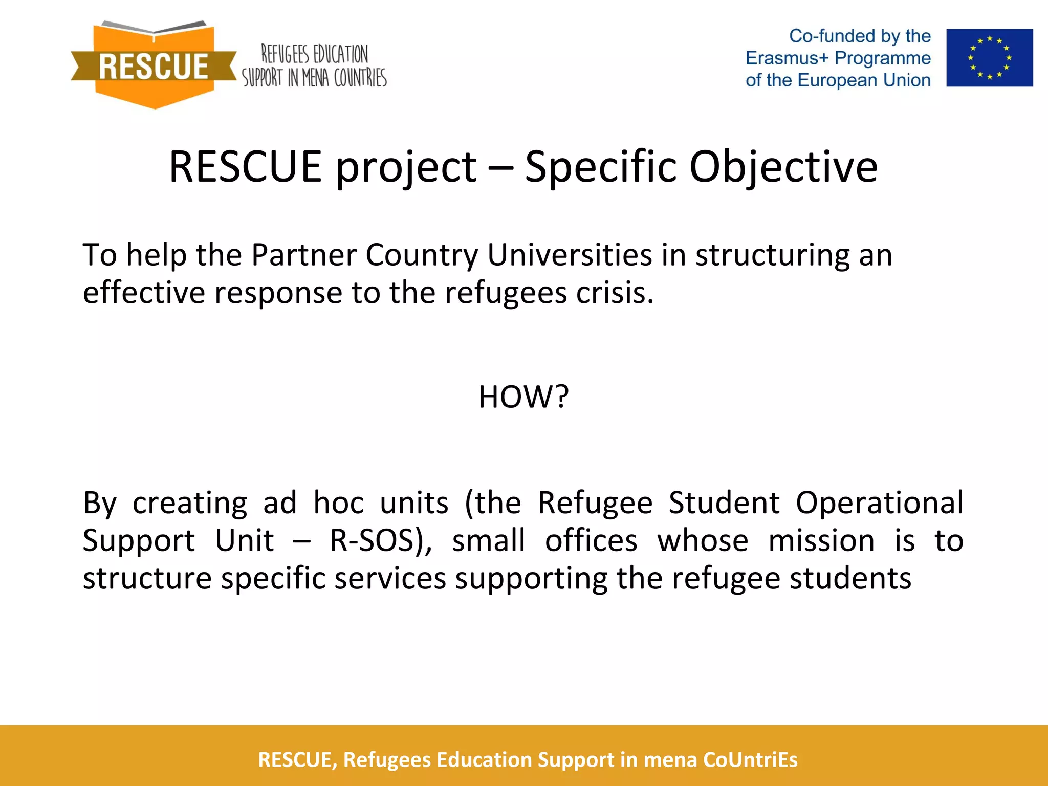 RESCUE - DG EAC Presentation | PPT