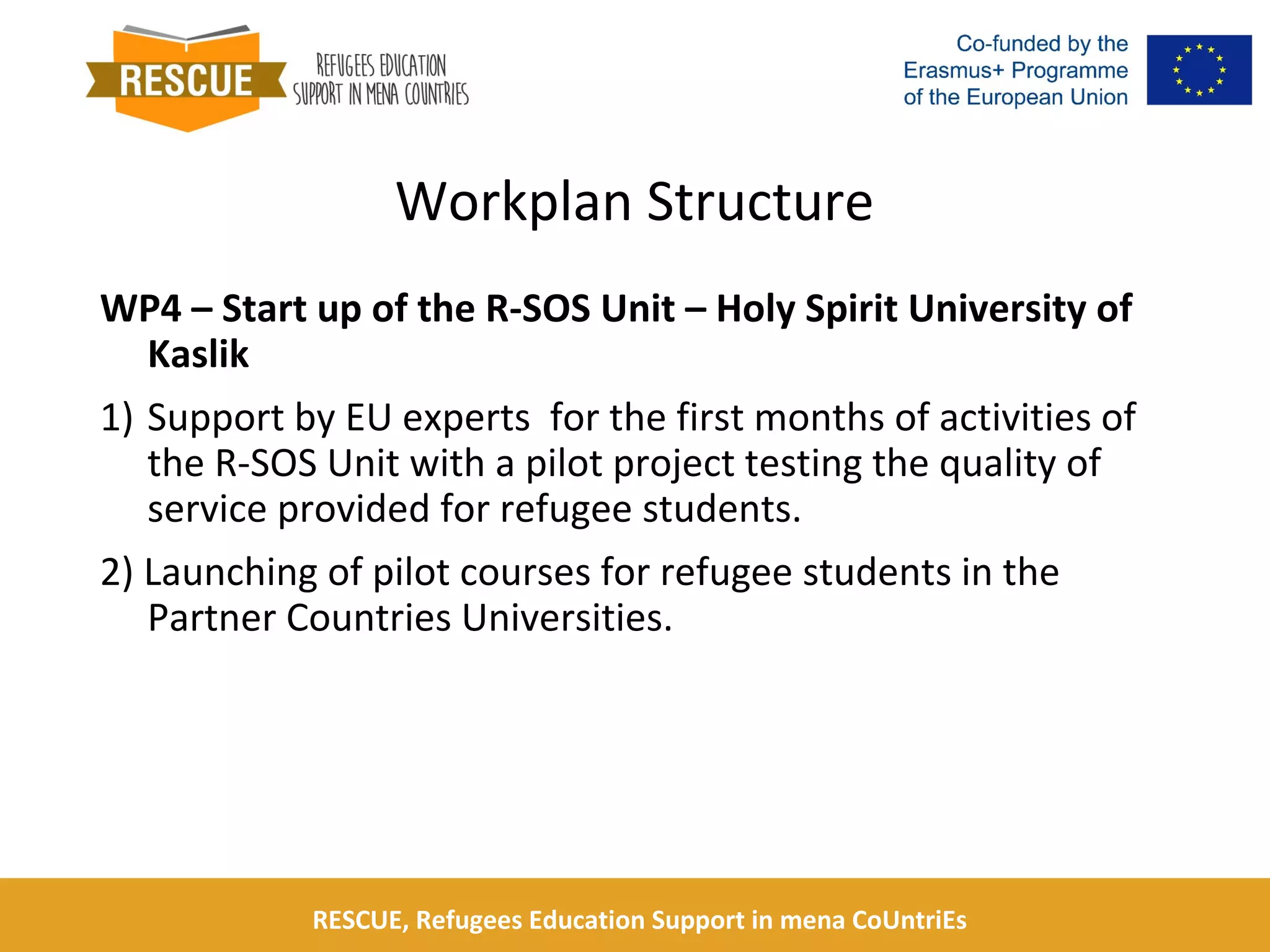 RESCUE - DG EAC Presentation | PPT