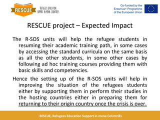 RESCUE - DG EAC Presentation | PPT