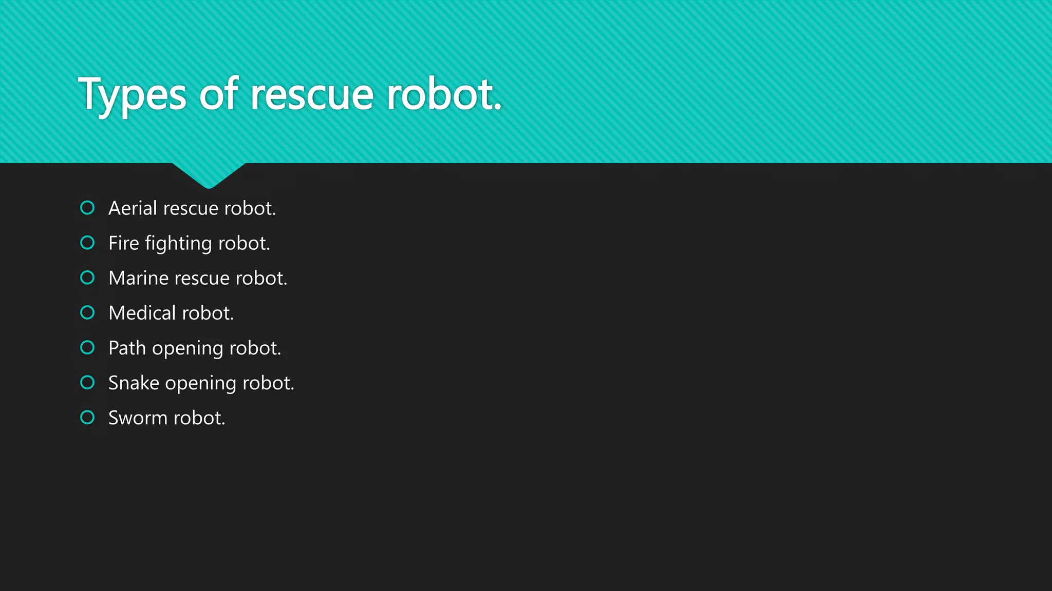 Rescue Robot CTIT.pptx | Robotics | Technology & Computing