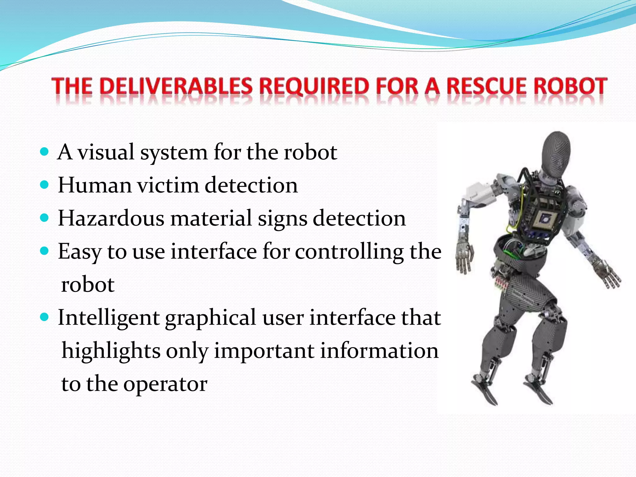 Rescue Robots | PPTX