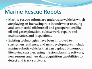 Rescue Robots | PPTX