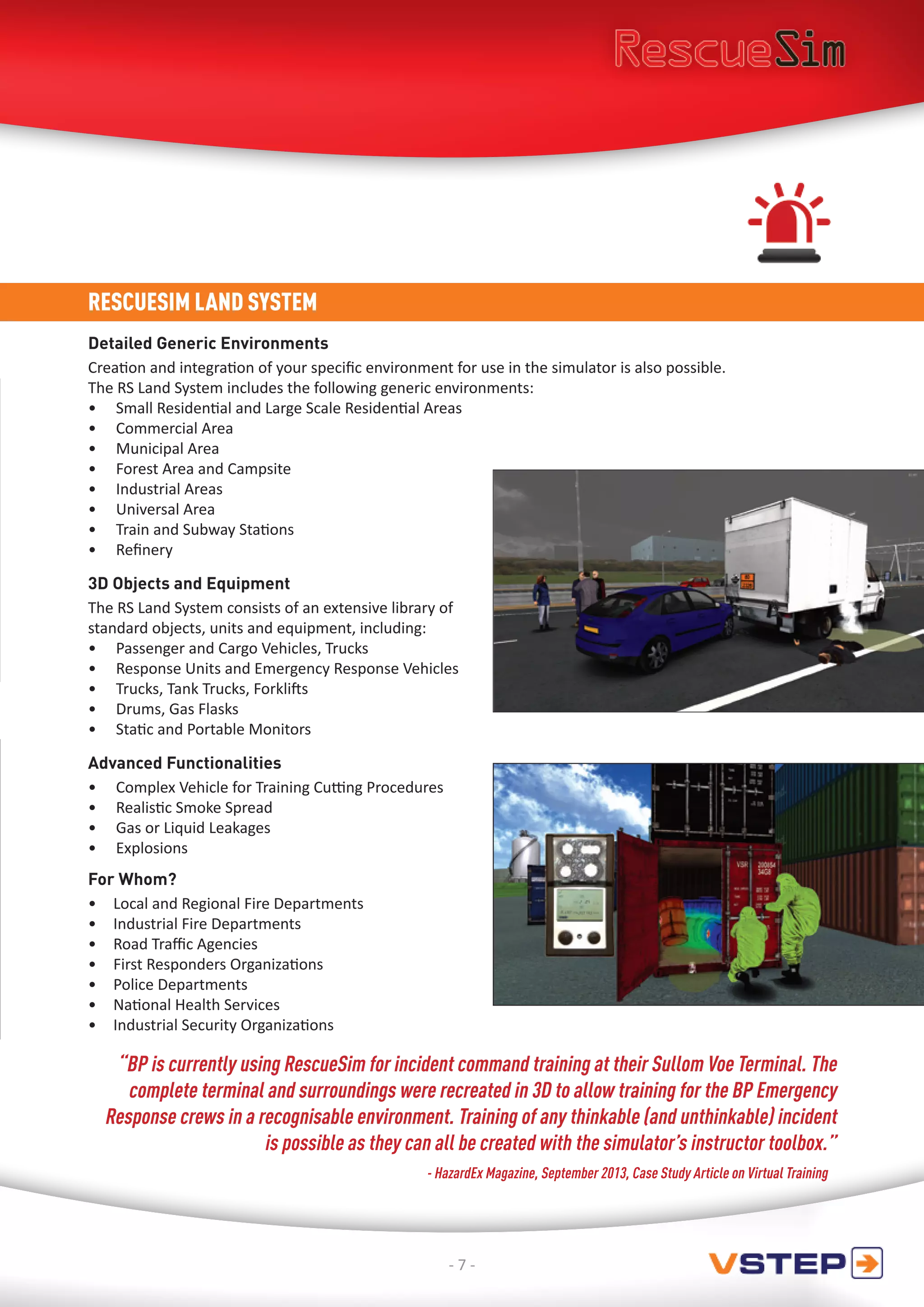 Rescue sim brochure | PDF