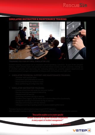 Rescue sim brochure | PDF