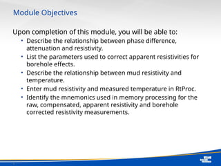 LWD Resistivity for Logging while drilling | PPTX