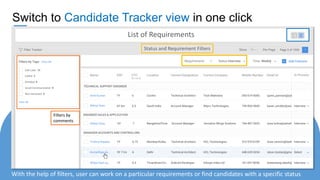 Naukri Resdex - New Features for Recruiter Productivity | PDF