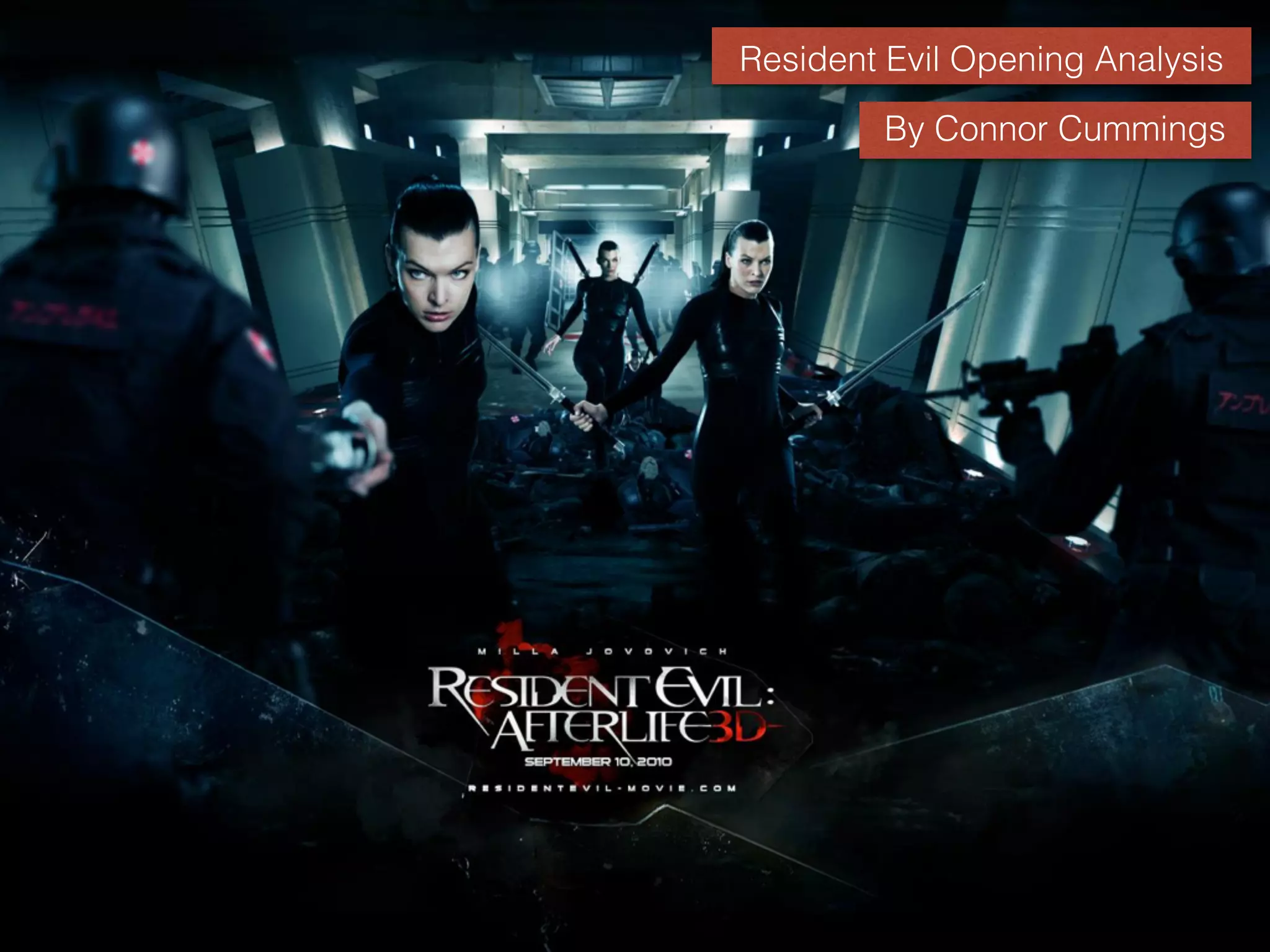 Resident Evil Film Opening Analysis | PDF