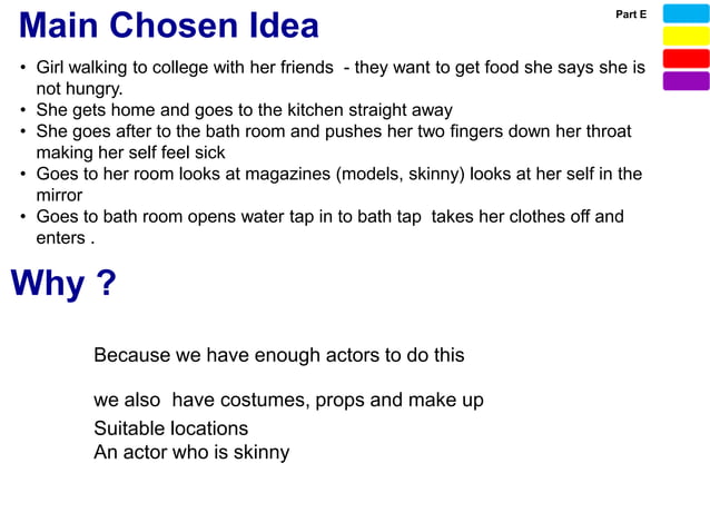 Reseach and planning draft 4 part 3 | PPT