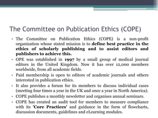 Research Ethics - Summary | PPT