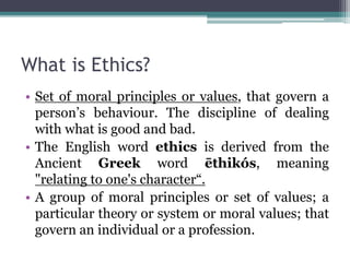 Research Ethics - Summary | PPT