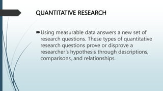 RESEACH QUESTION TYPES AND APPROACHES [Autosaved].pptx