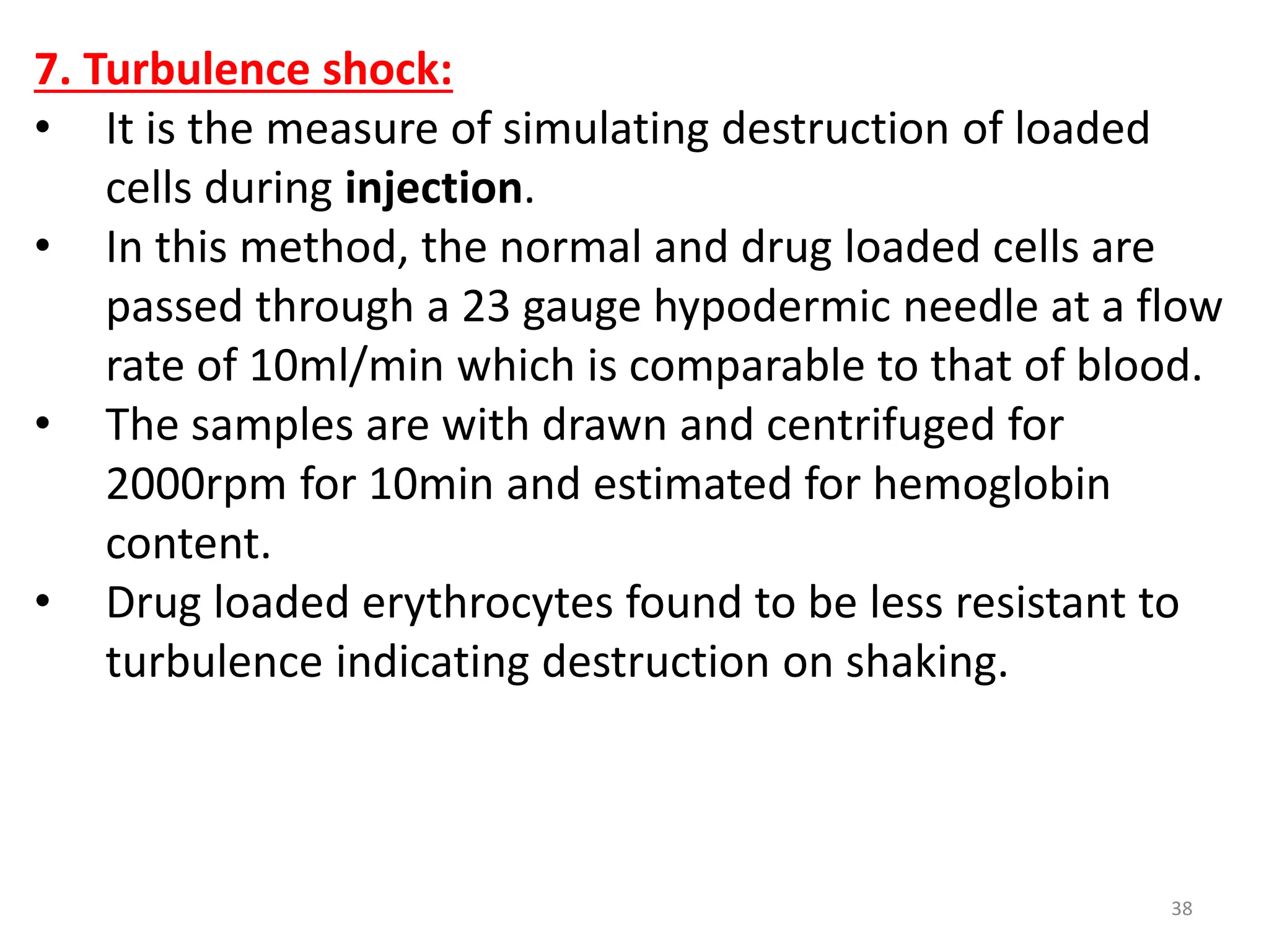 Resealed erythrocytes as carriers. | PPTX