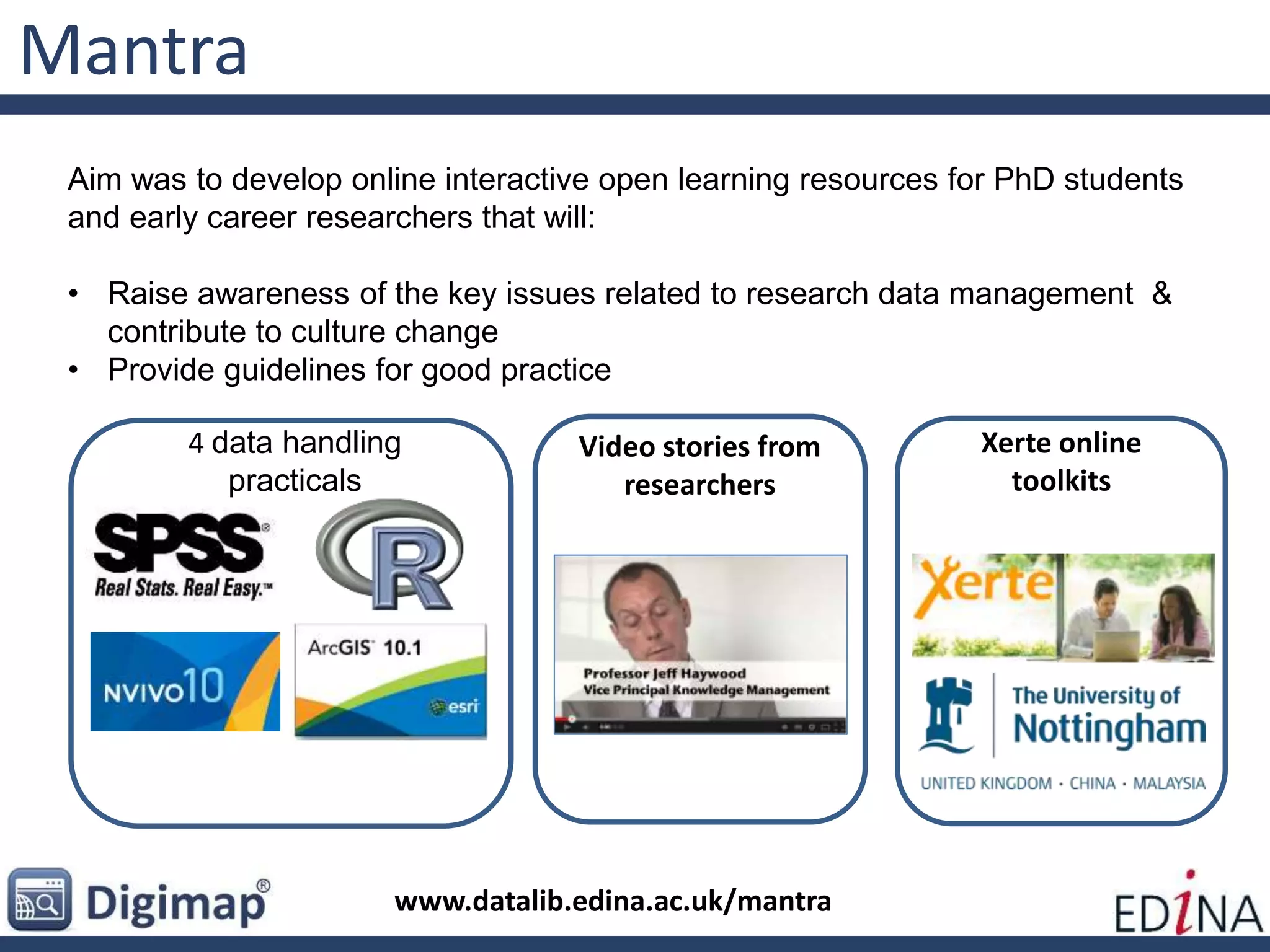 Research Data Management and Spatial Data | PPT
