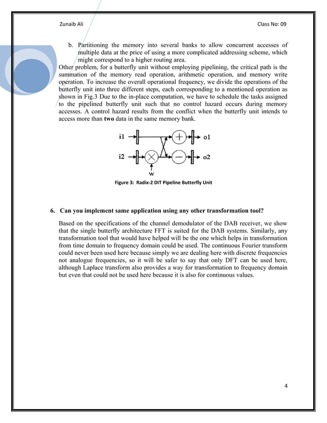 Design of an Efficient FFT Processor ffor DAB System | PDF