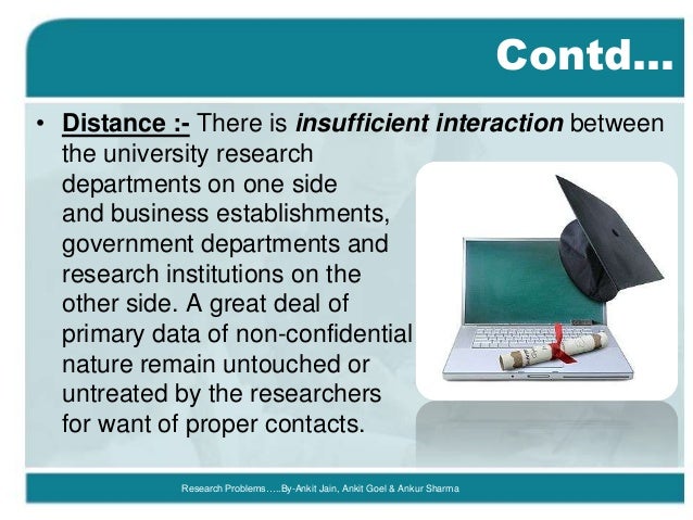 Problems Faced By Researcher