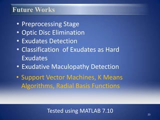Research: Automatic Diabetic Retinopathy Detection | PPT