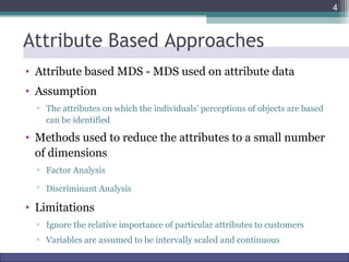 Multidimensional scaling & Conjoint Analysis | PPT
