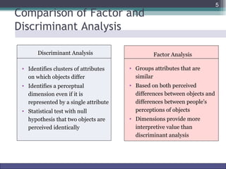Multidimensional scaling & Conjoint Analysis | PPT