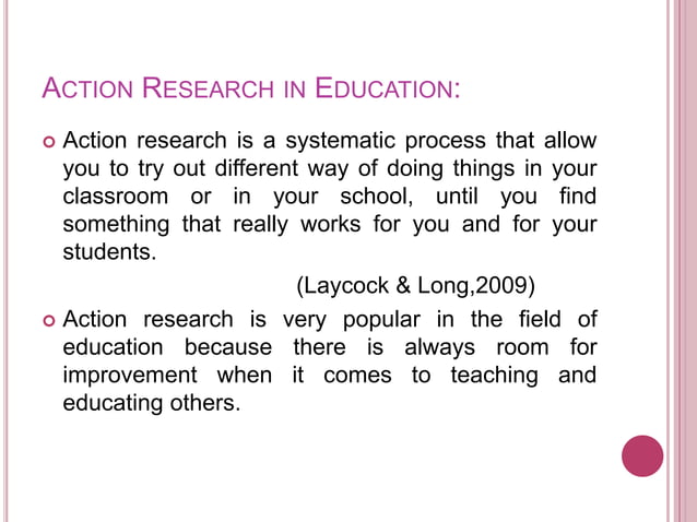 Action Research | PPT