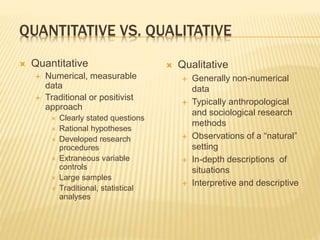 Research methodology | PPTX | Science