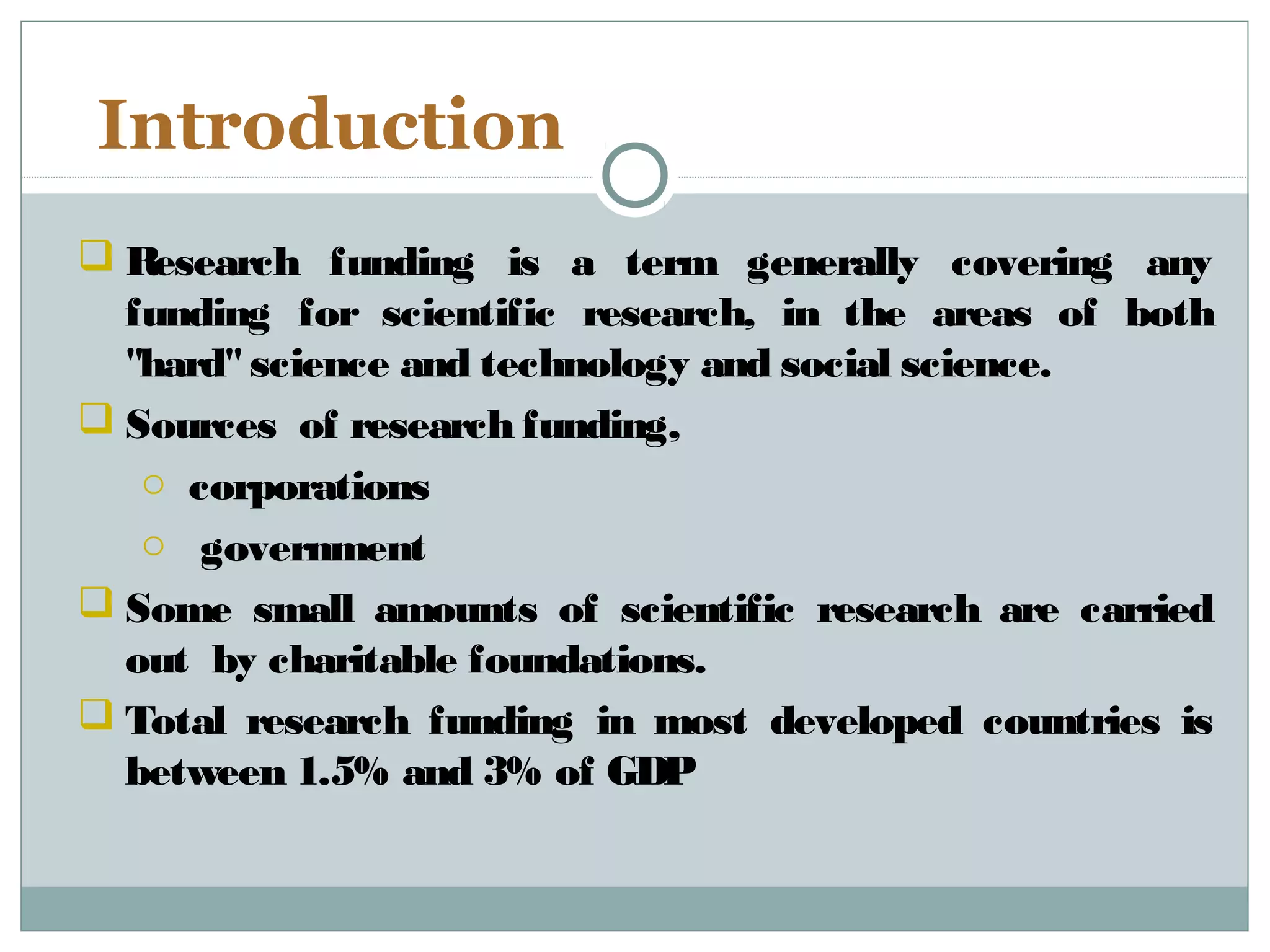 Research Grant | PPT
