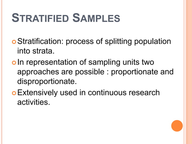Sampling in Research | PPTX | Science