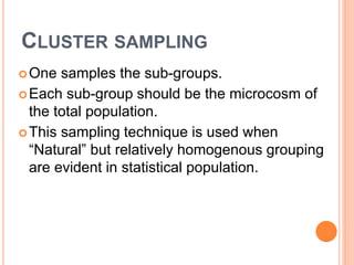 Sampling in Research | PPTX