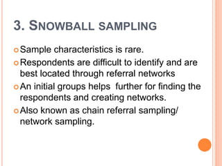 Sampling in Research | PPTX