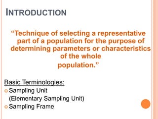 Sampling in Research | PPTX