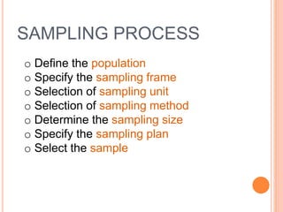 Sampling in Research | PPTX