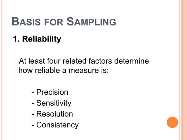 Sampling in Research | PPTX | Science