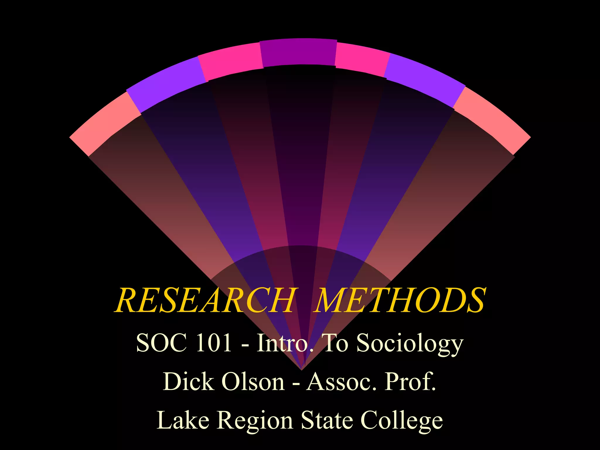 Research - SOC 110 | PPT