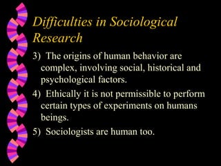 Research - SOC 110 | PPT