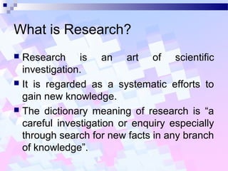 Research | PPT