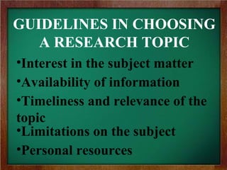 QUALITATIVE RESEARCH | PPT