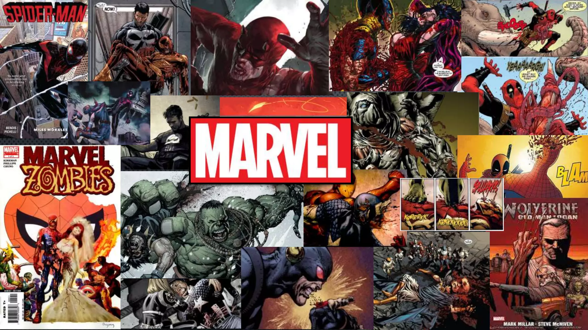 DC and Marvel Moodboard | PPTX