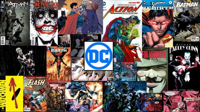DC and Marvel Moodboard | PPTX