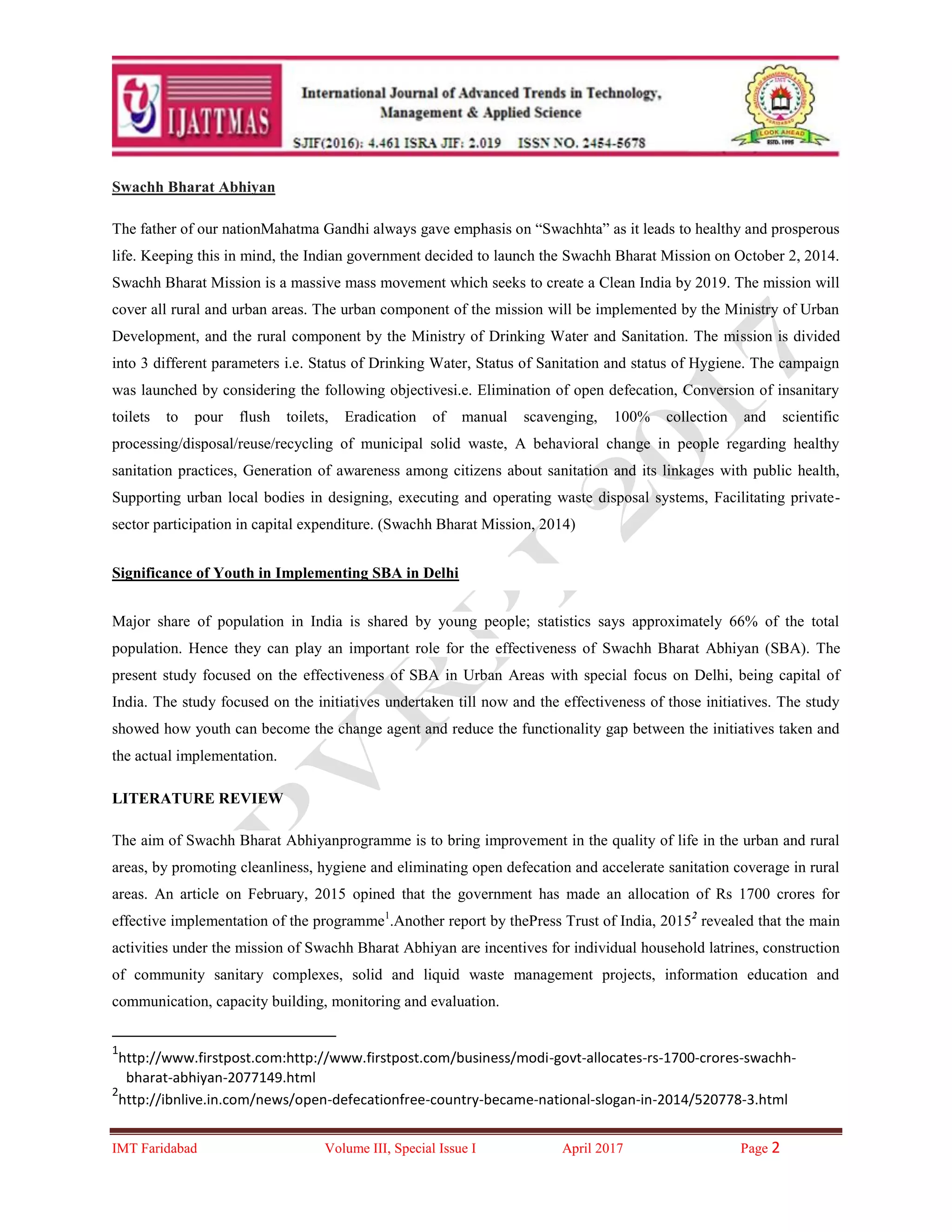 Research on swatcha barath | PDF