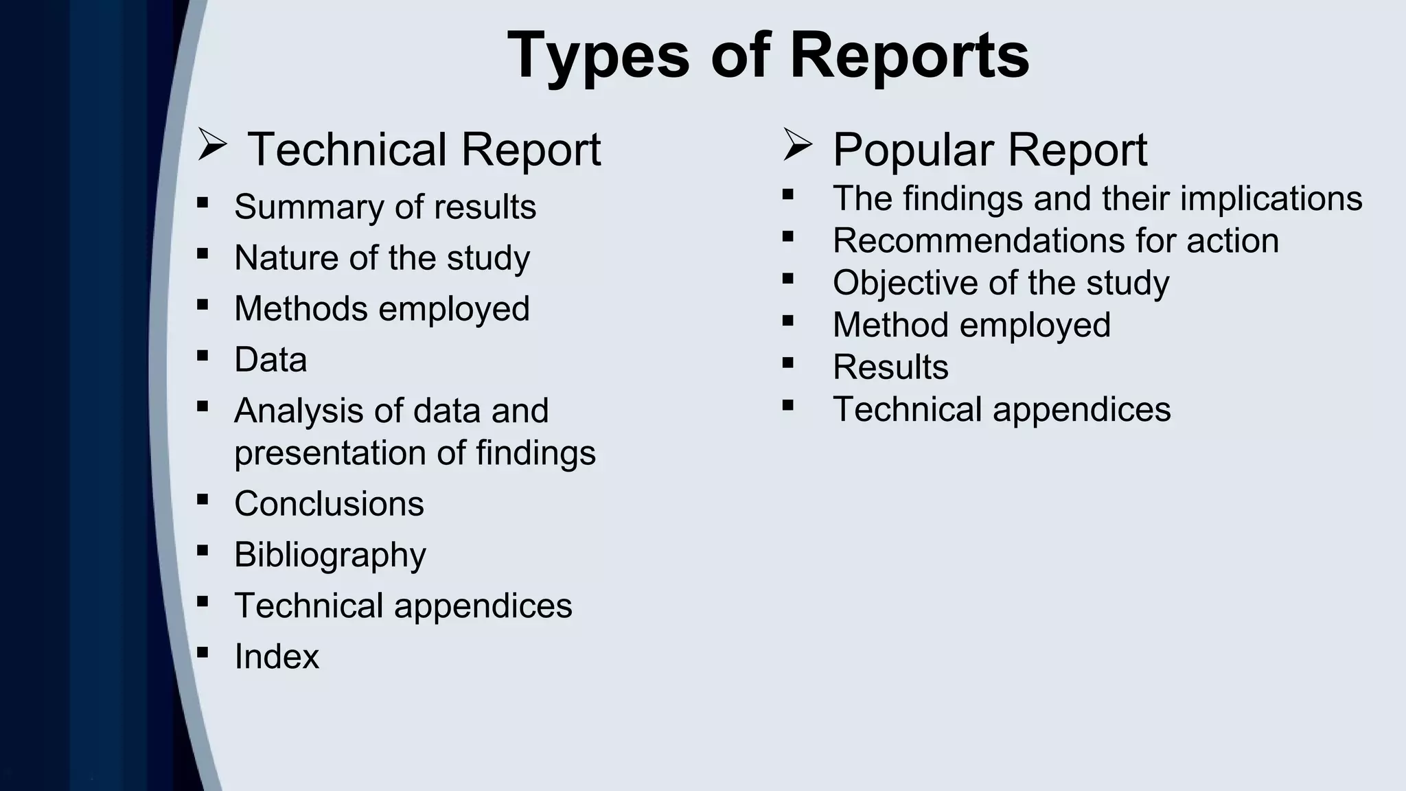 Presentation on interpretation and report writing | PPT