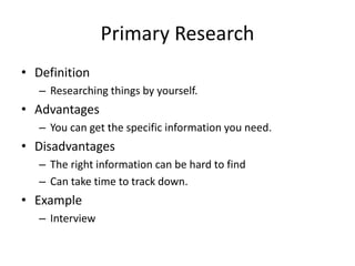 Research | PPT