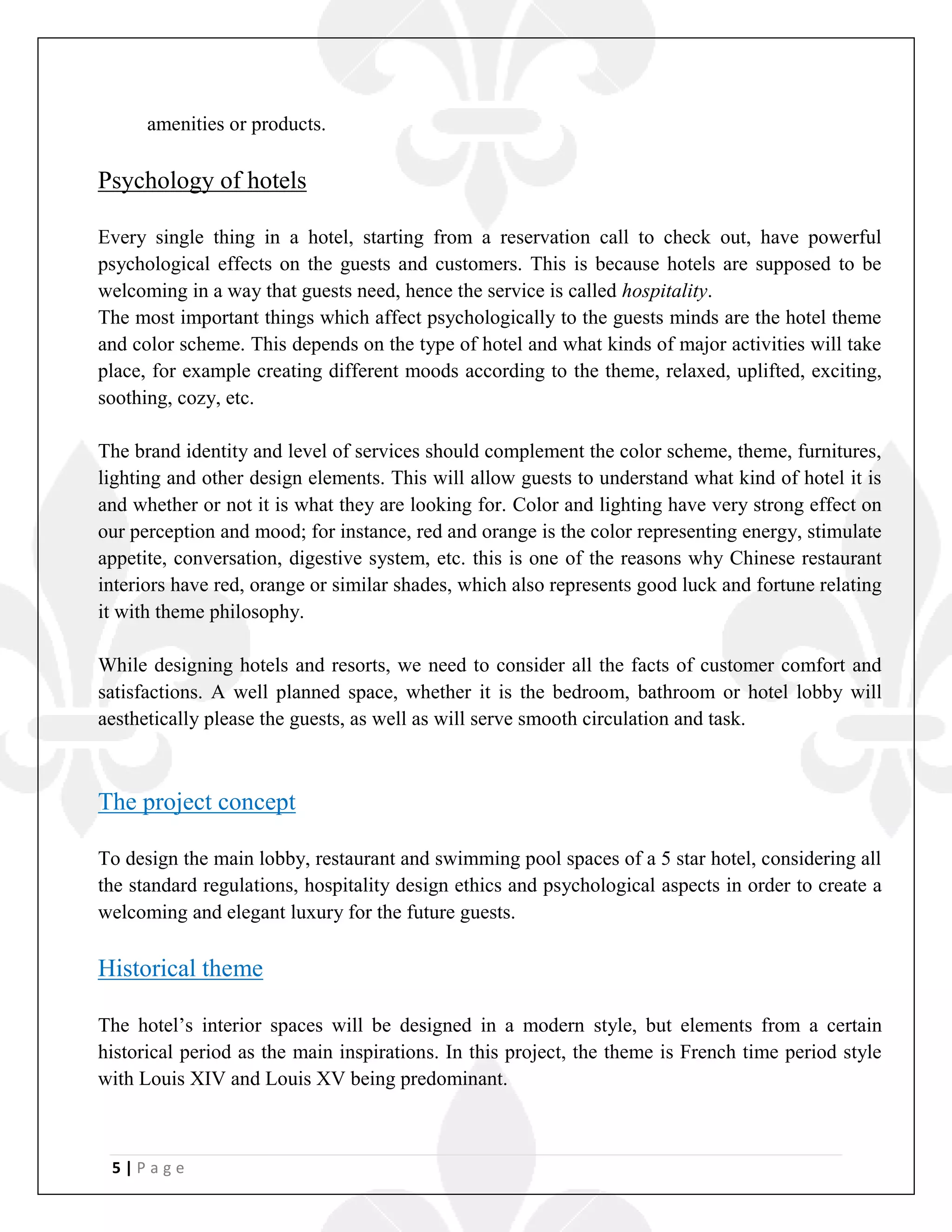 Hospitality Research Paper | PDF