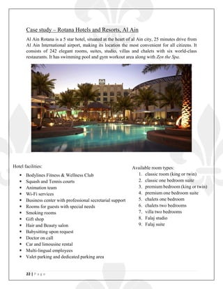 Hospitality Research Paper | PDF