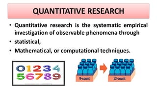 Research-Qualitative vs Quantitative research | PPT