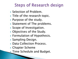Research Methodology & Report Writing | PPTX